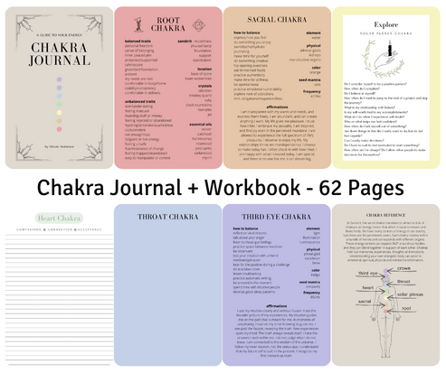 Chakra Journal + Workbook – UrbanOrganics.co